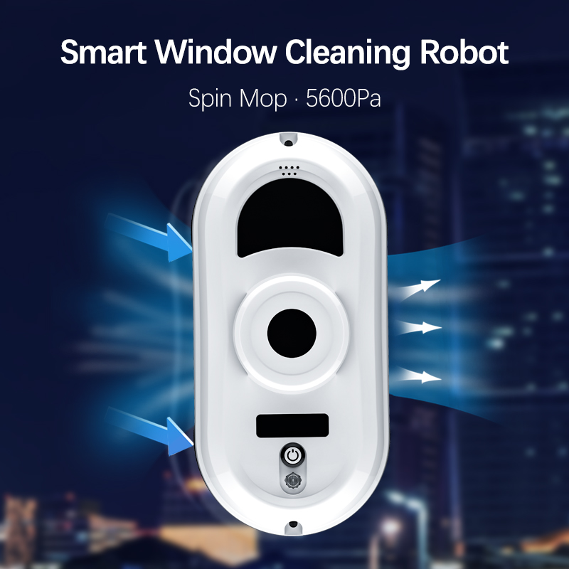 ElaineTech hot selling magnetic electric cleaners windows smart vacuum ...